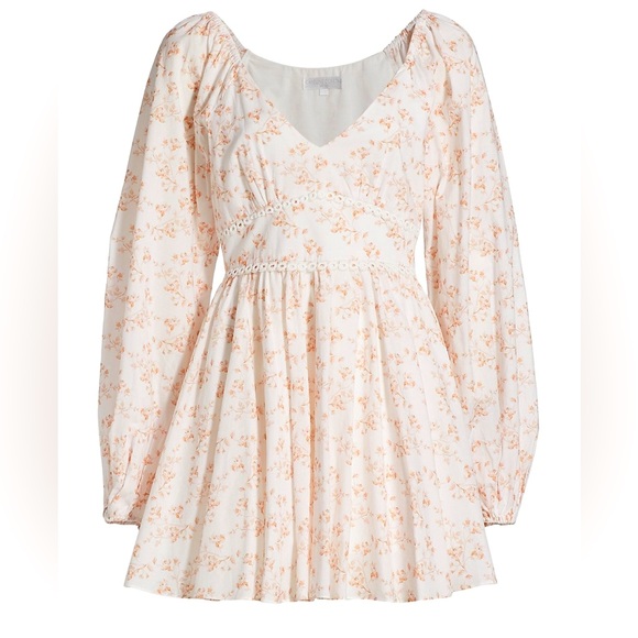 Caroline Constas | Dresses | Caroline Constas Blakely Floral Puff ...